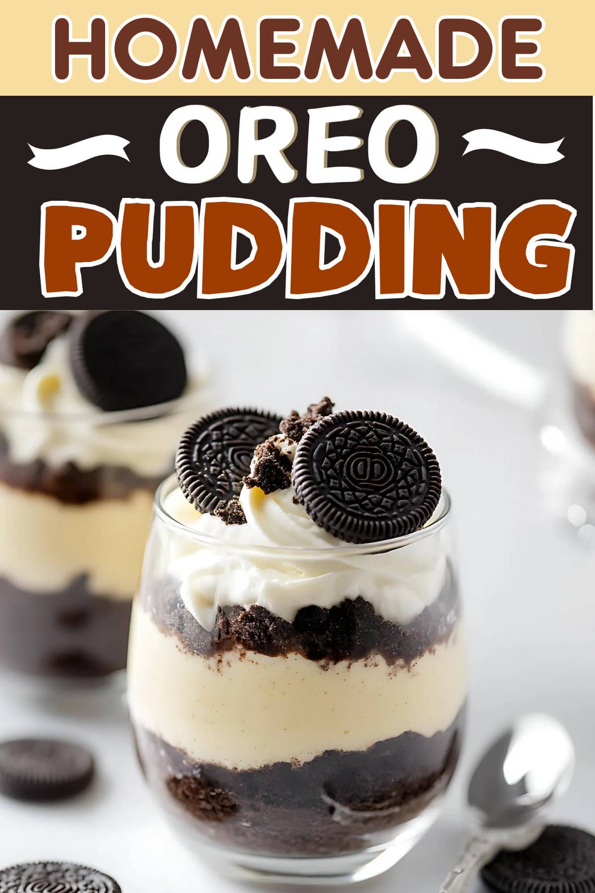 Homemade Oreo Pudding - Insanely Good