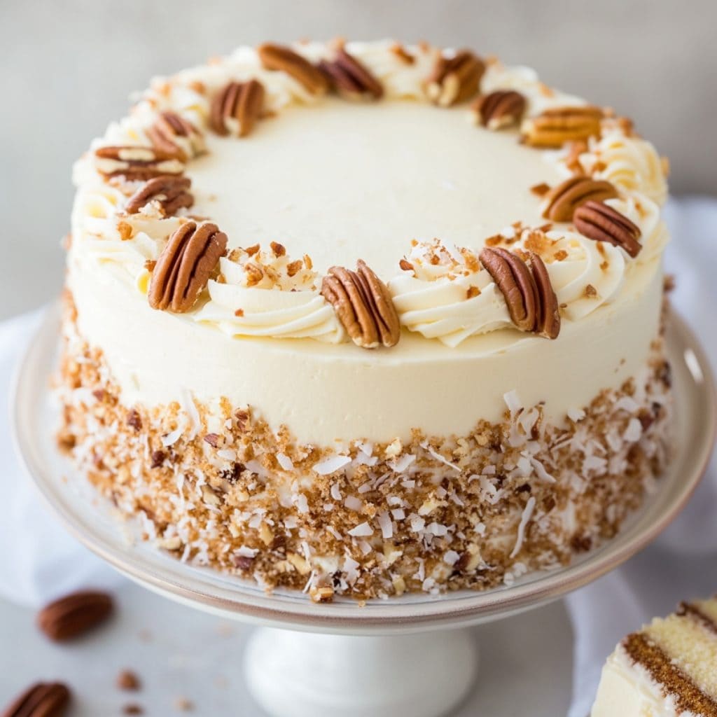 Italian Cream Cake - Insanely Good