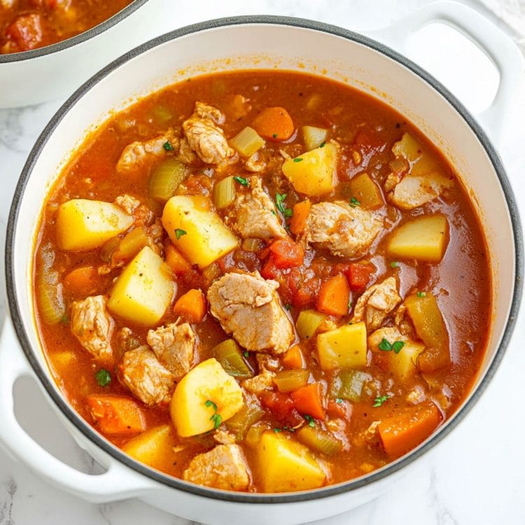 Pork Stew - Insanely Good