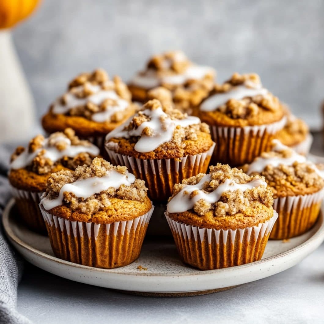 Pumpkin Streusel Muffins - Insanely Good