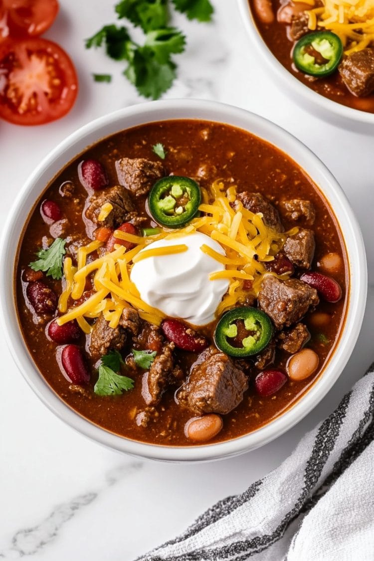 Steak Chili - Insanely Good
