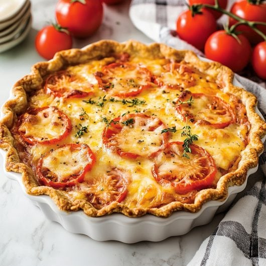 Tomato Pie - Insanely Good