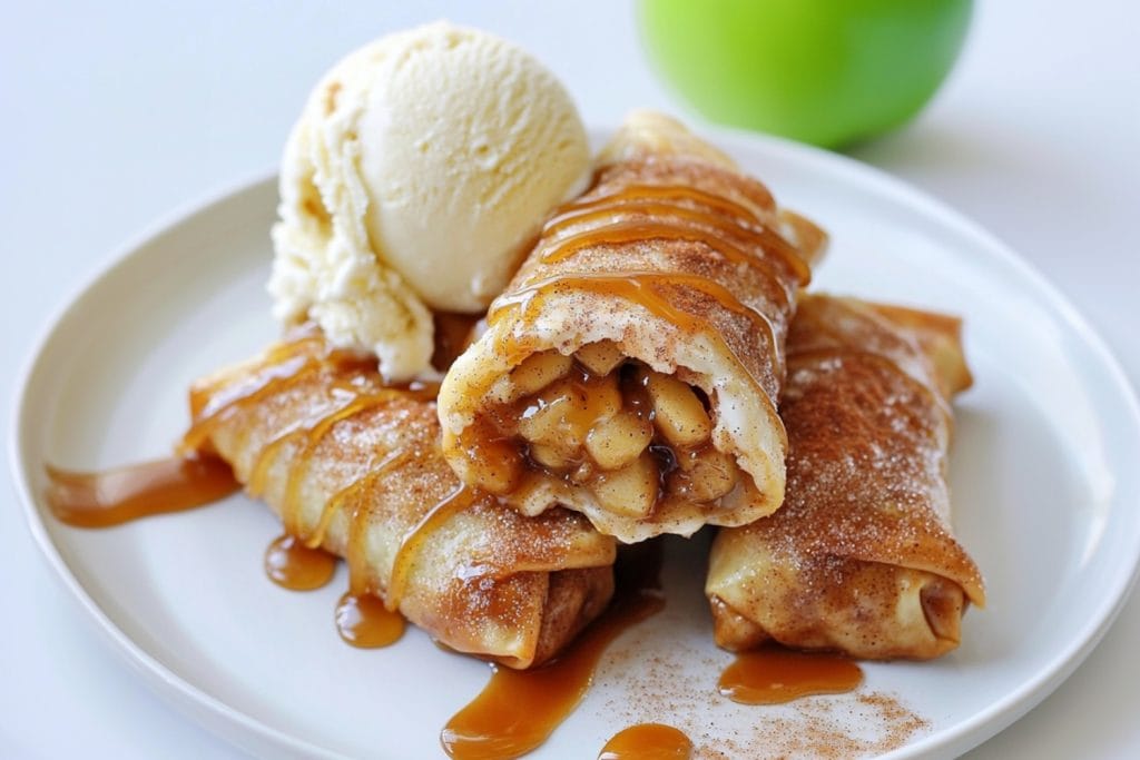 Apple Pie Egg Rolls - Insanely Good