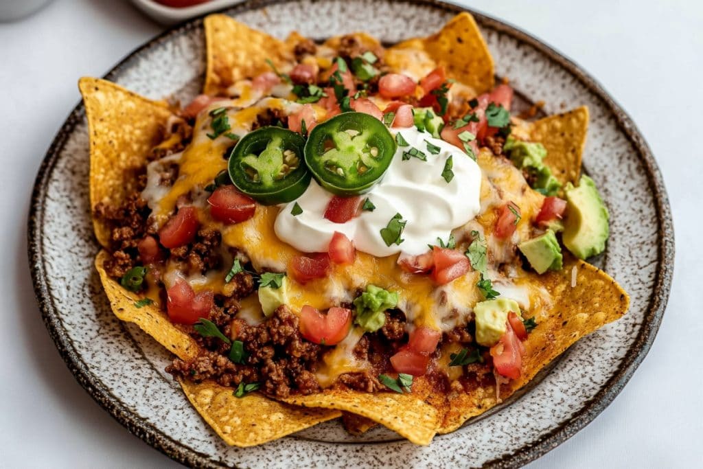 Beef Nachos - Insanely Good