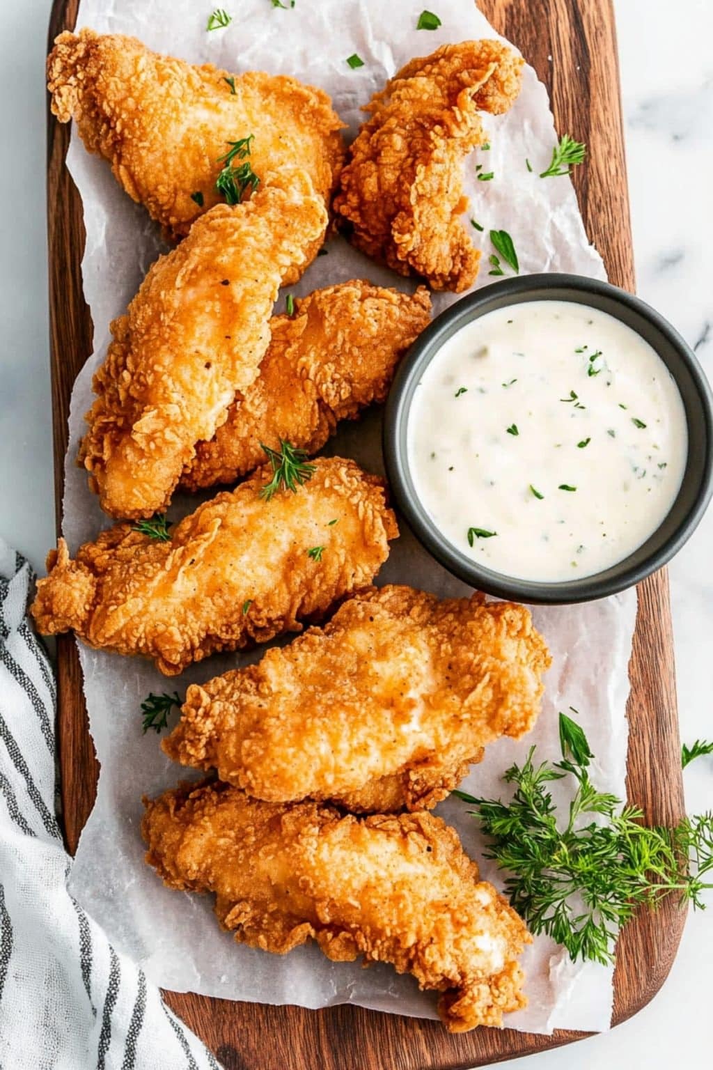 Buttermilk Fried Chicken Tenders - Insanely Good