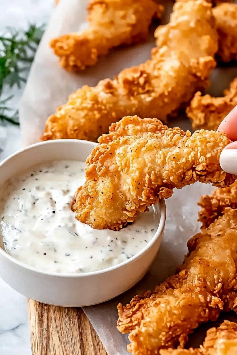 Buttermilk Fried Chicken Tenders - Insanely Good
