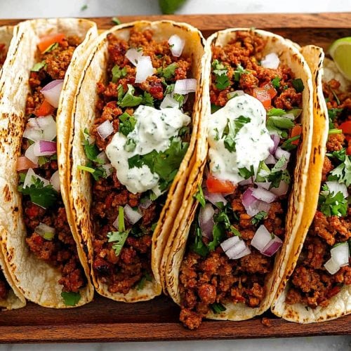 Chorizo Tacos Walnut Chorizo Tacos With Pineapple Salsa Recipe Pinch