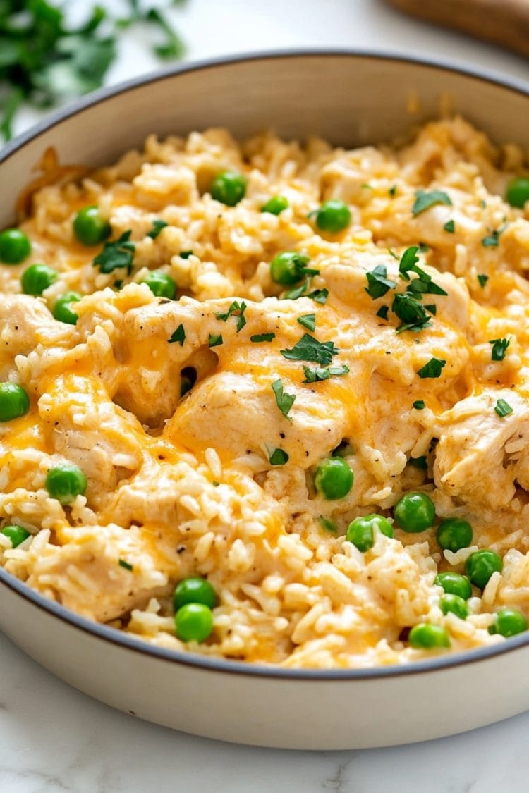 Creamy Chicken and Rice - Insanely Good