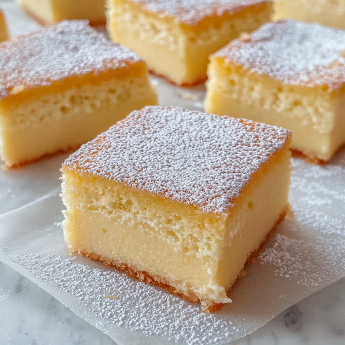 Lemon Custard Cake - Insanely Good