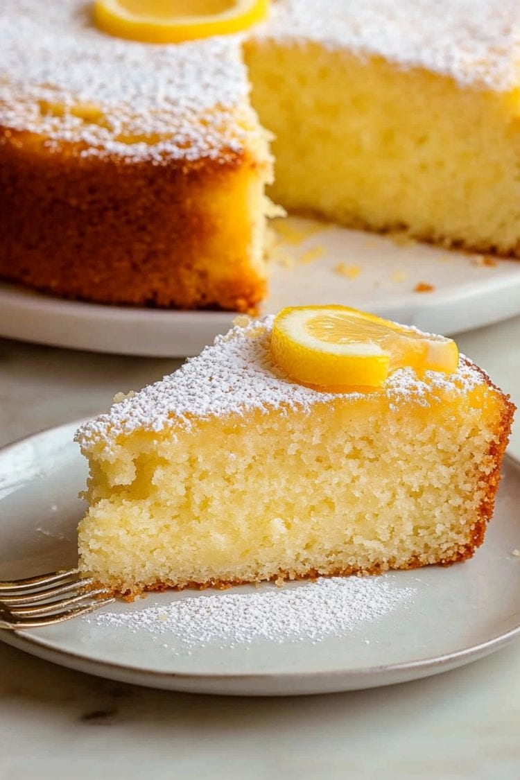 Lemon Ricotta Cake - Insanely Good