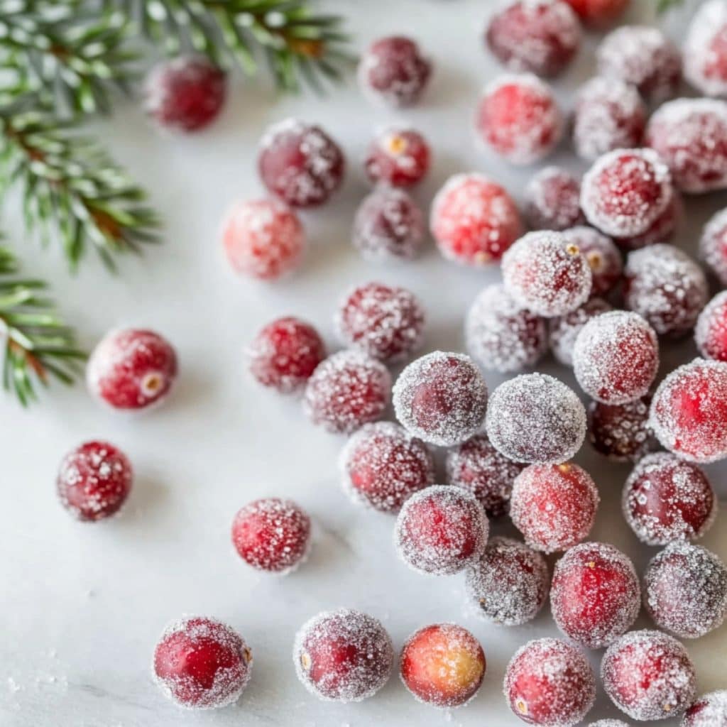Sugared Cranberries - Insanely Good