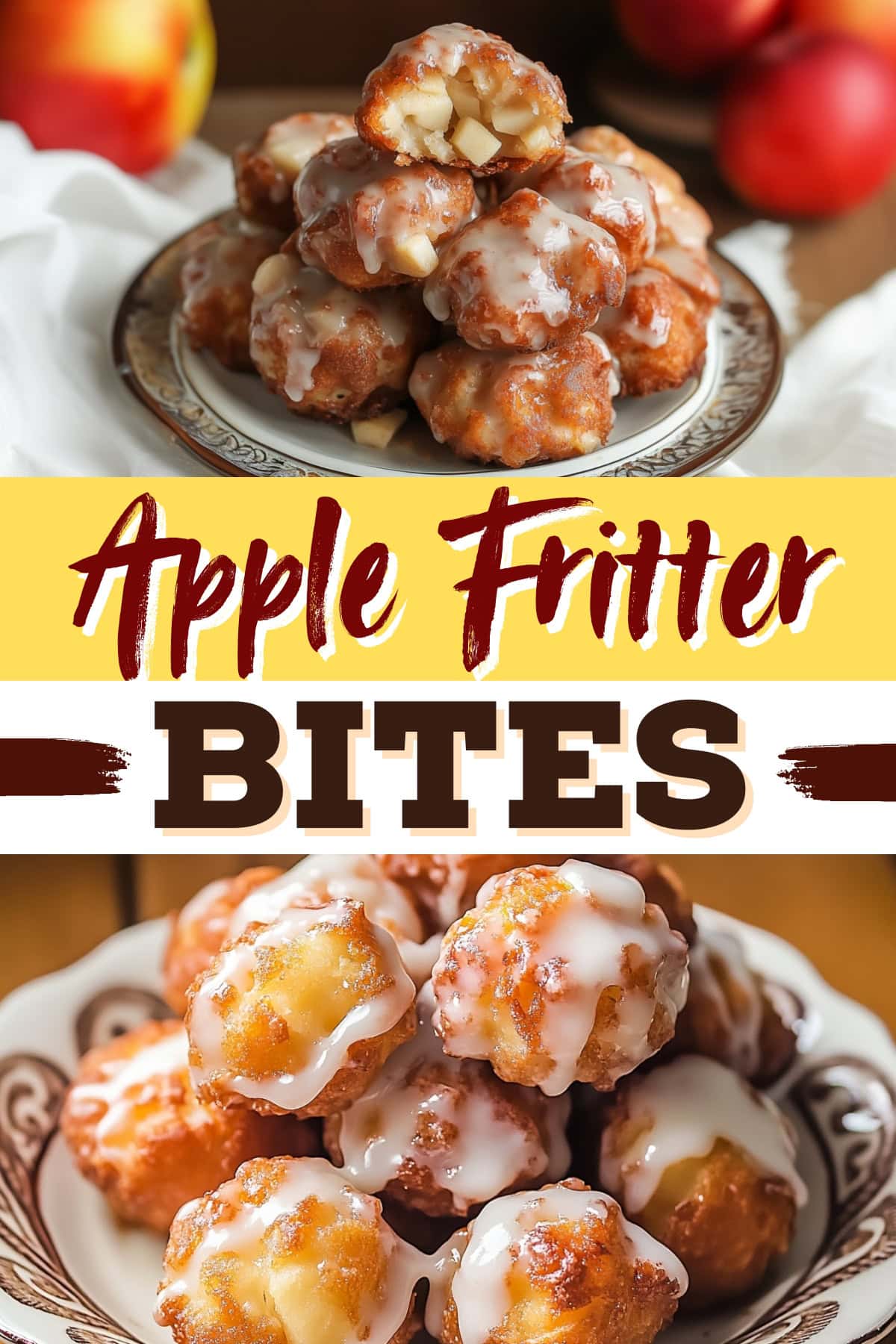 Apple Fritter Bites - Insanely Good
