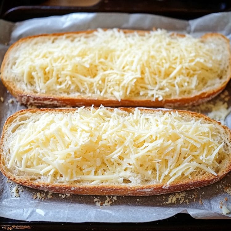 Easy Cheesy Garlic Bread - Insanely Good