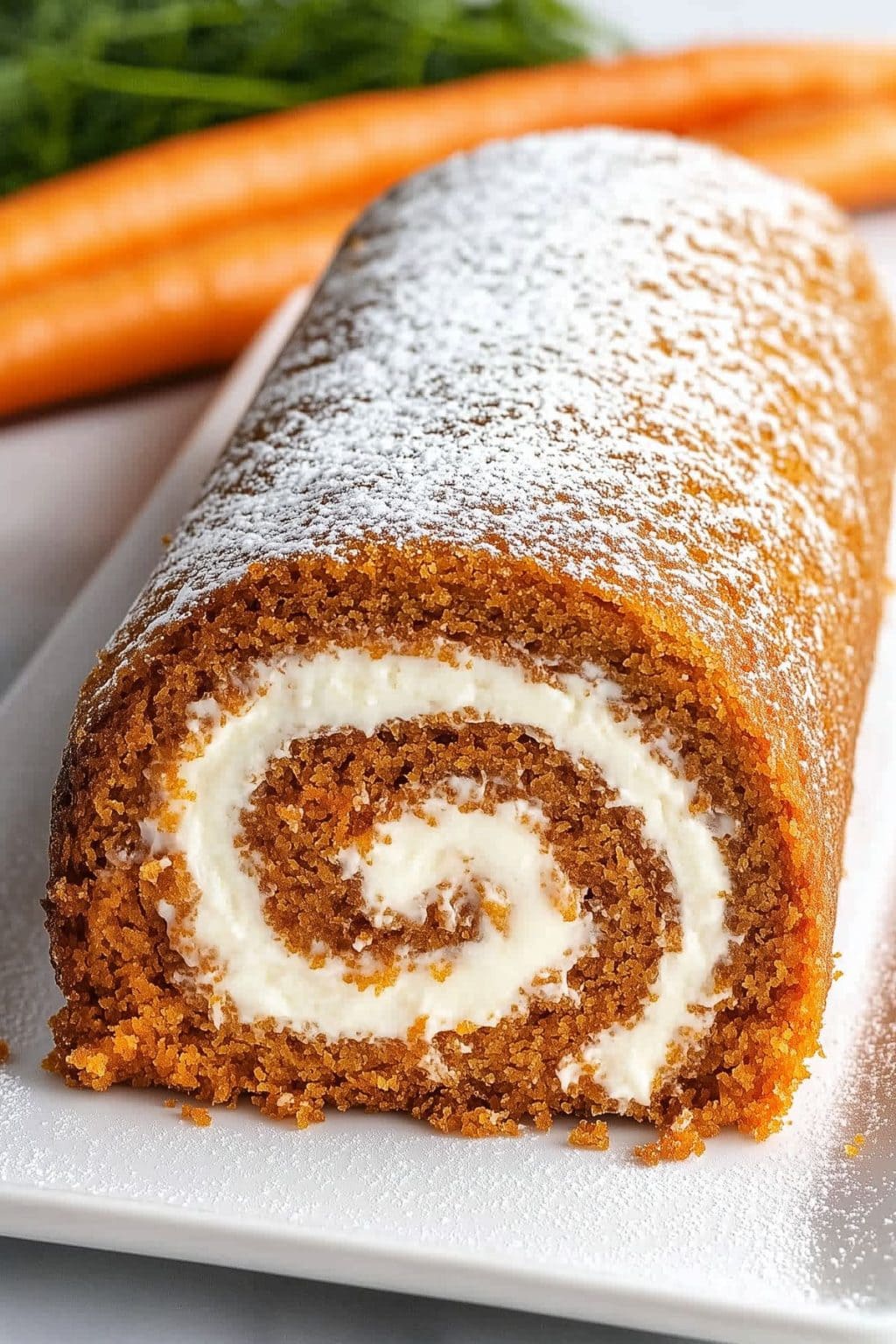 Carrot Cake Roll - Insanely Good