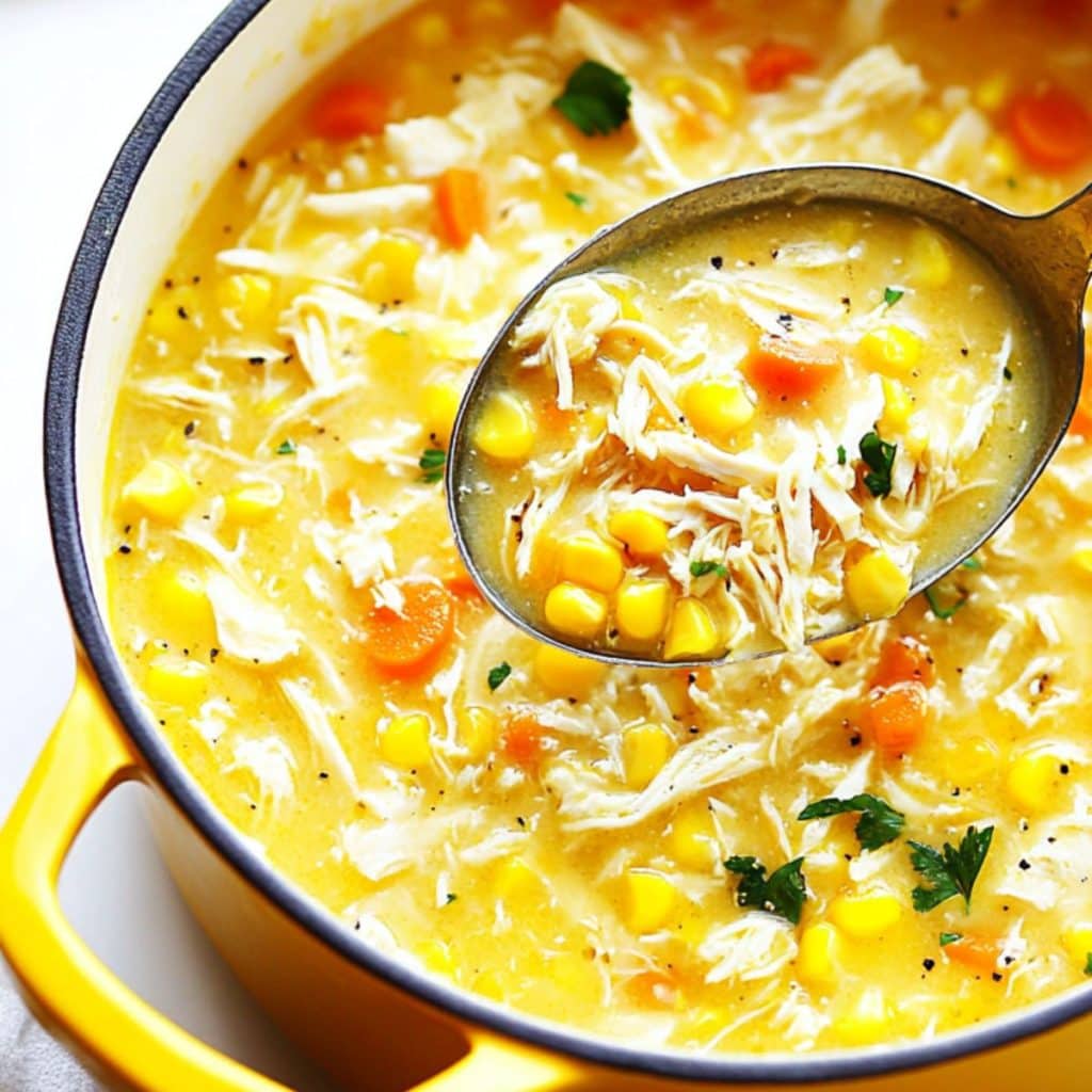 Chicken and Sweet Corn Soup - Insanely Good