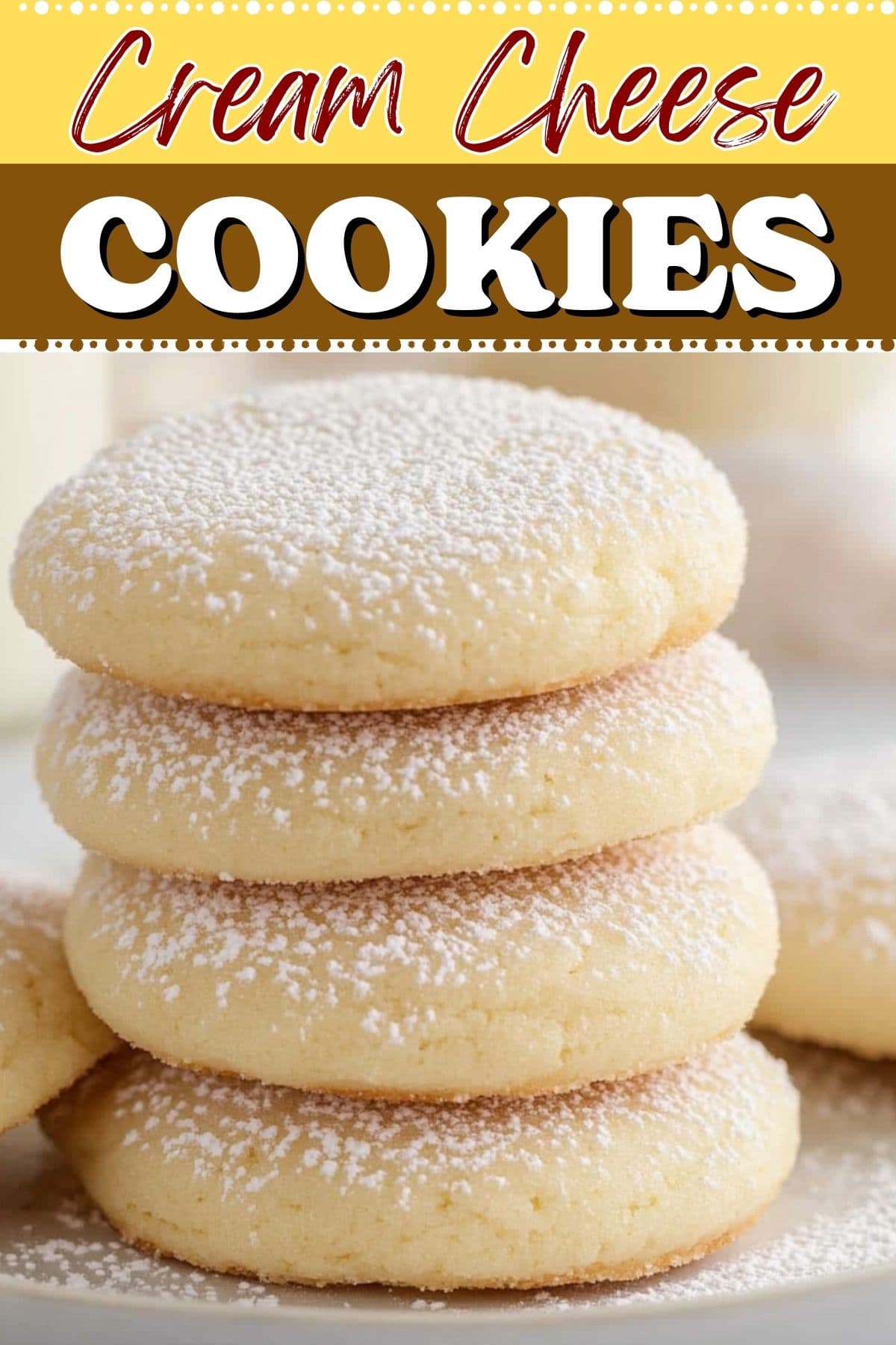 Cream Cheese Cookies - Insanely Good