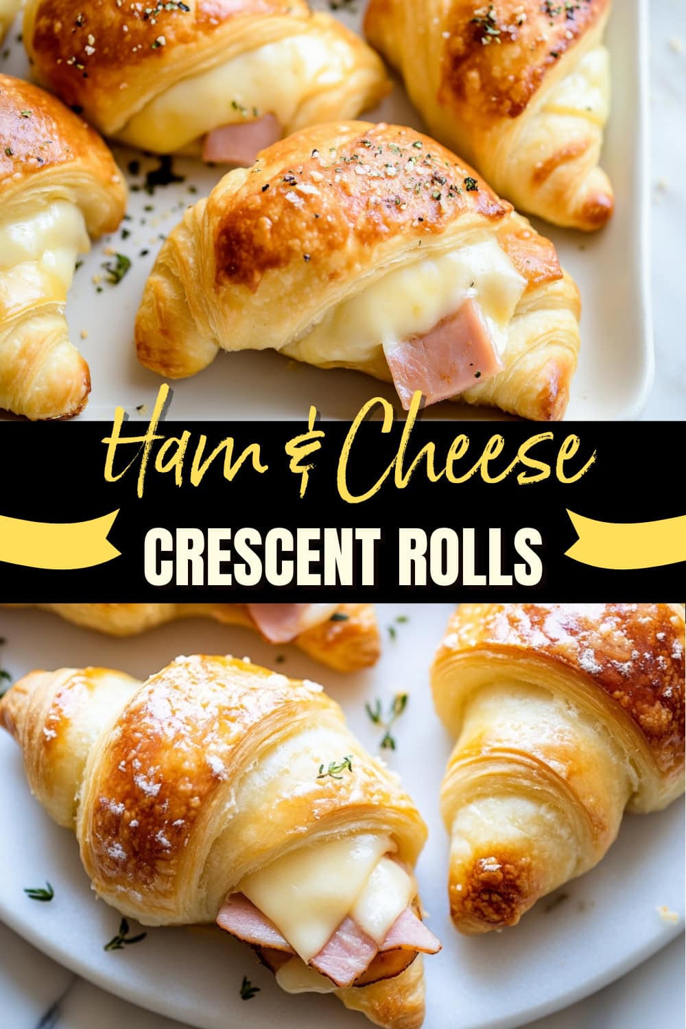Ham and Cheese Crescent Rolls - Insanely Good
