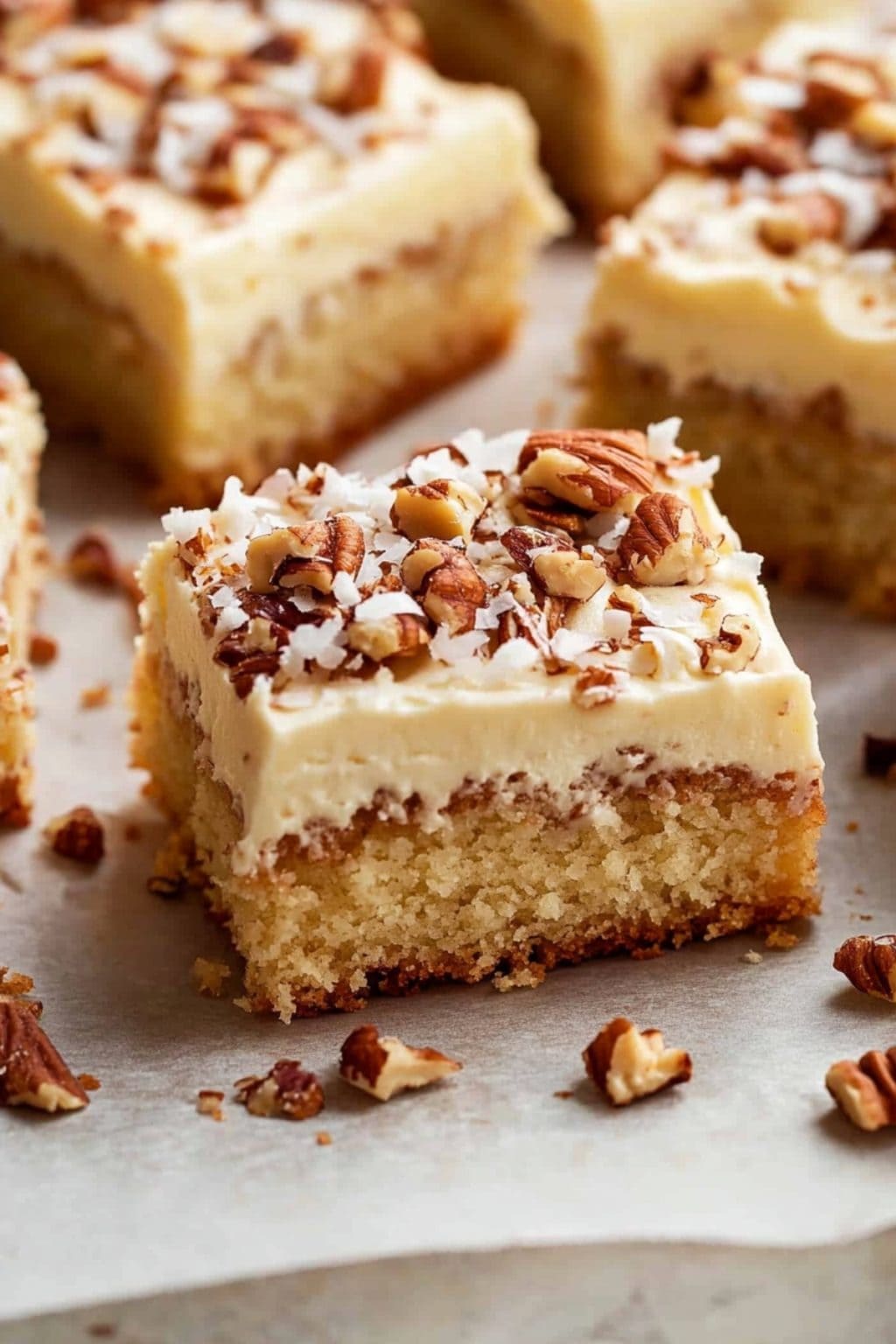 Italian Cream Sheet Cake - Insanely Good