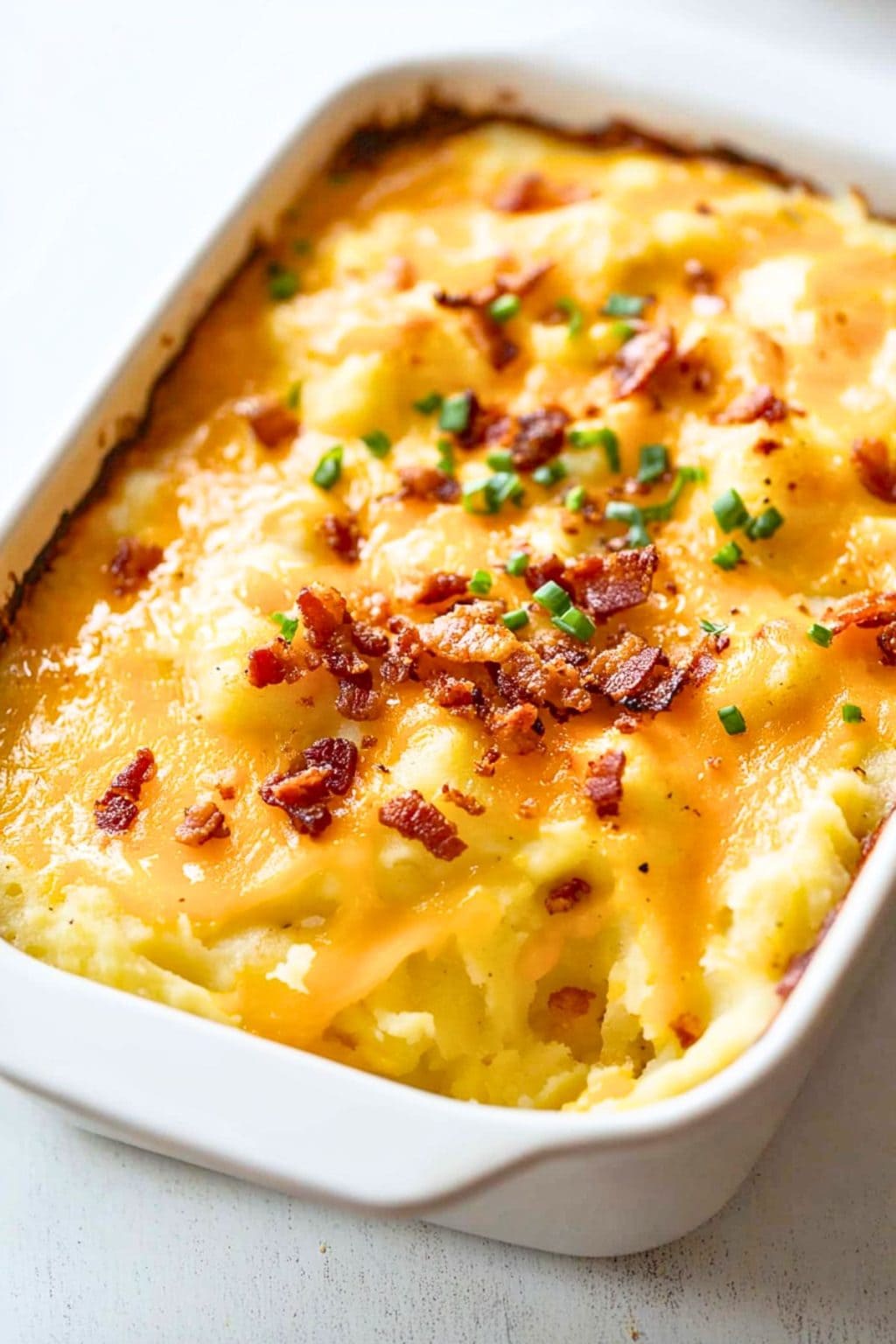 Loaded Mashed Potato Casserole - Insanely Good