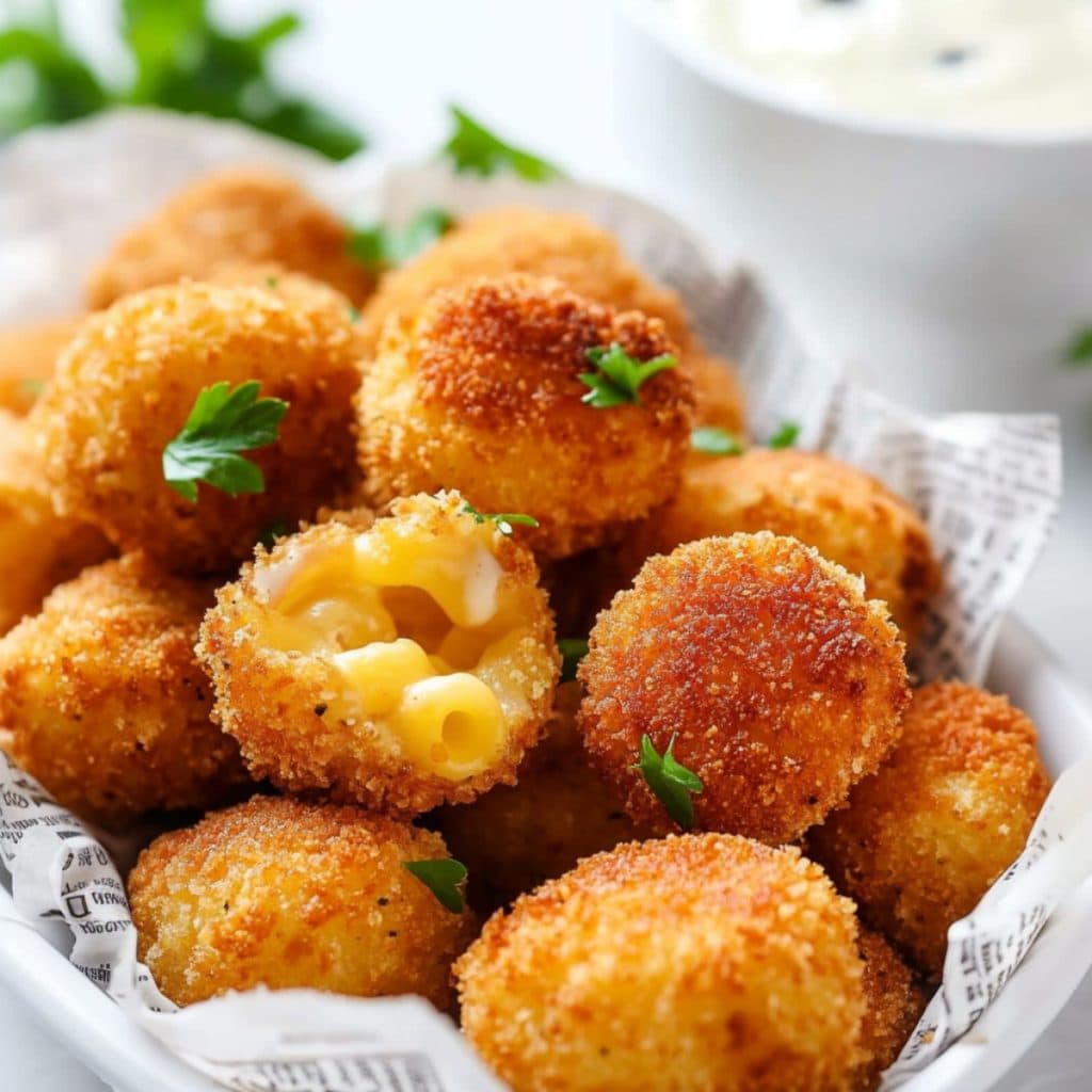 Fried Mac and Cheese Bites - Insanely Good