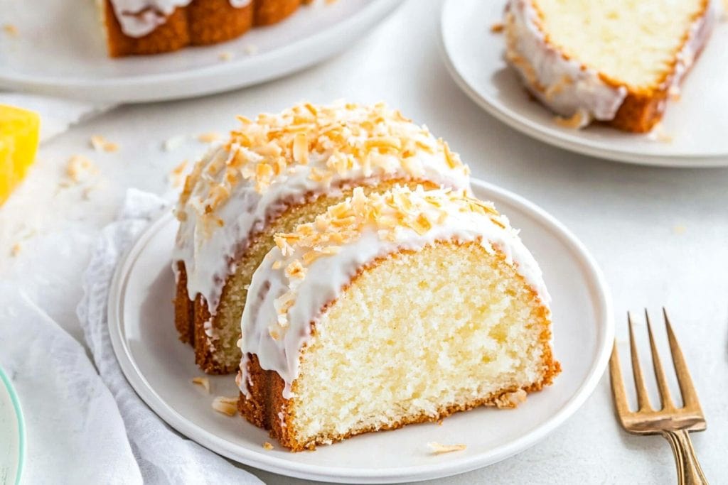 Piña Colada Pound Cake - Insanely Good