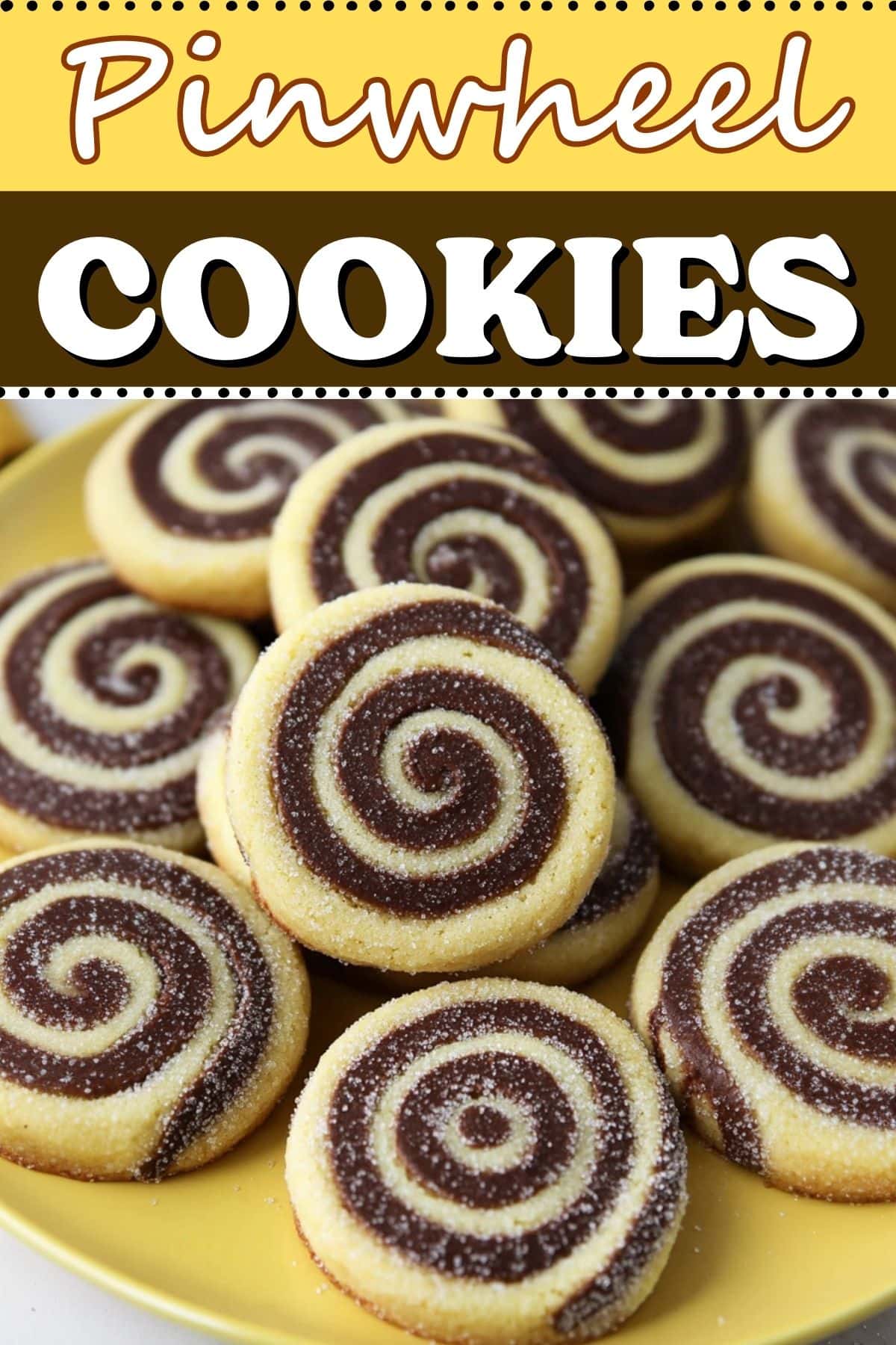 Chocolate Pinwheel Cookies - Insanely Good