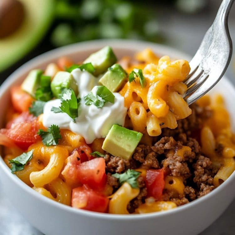 Taco Macaroni and Cheese - Insanely Good