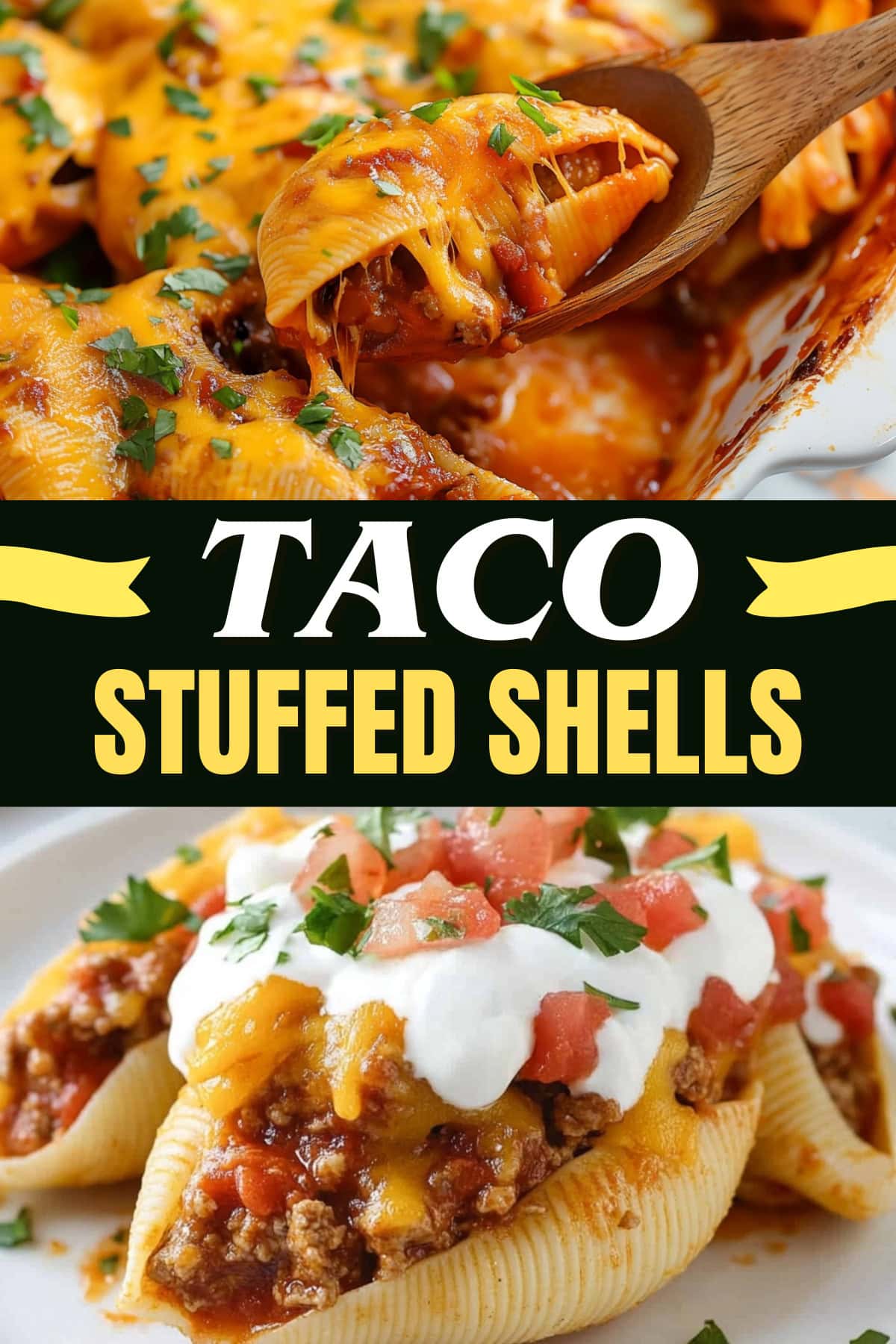 Taco Stuffed Shells Recipe - Insanely Good