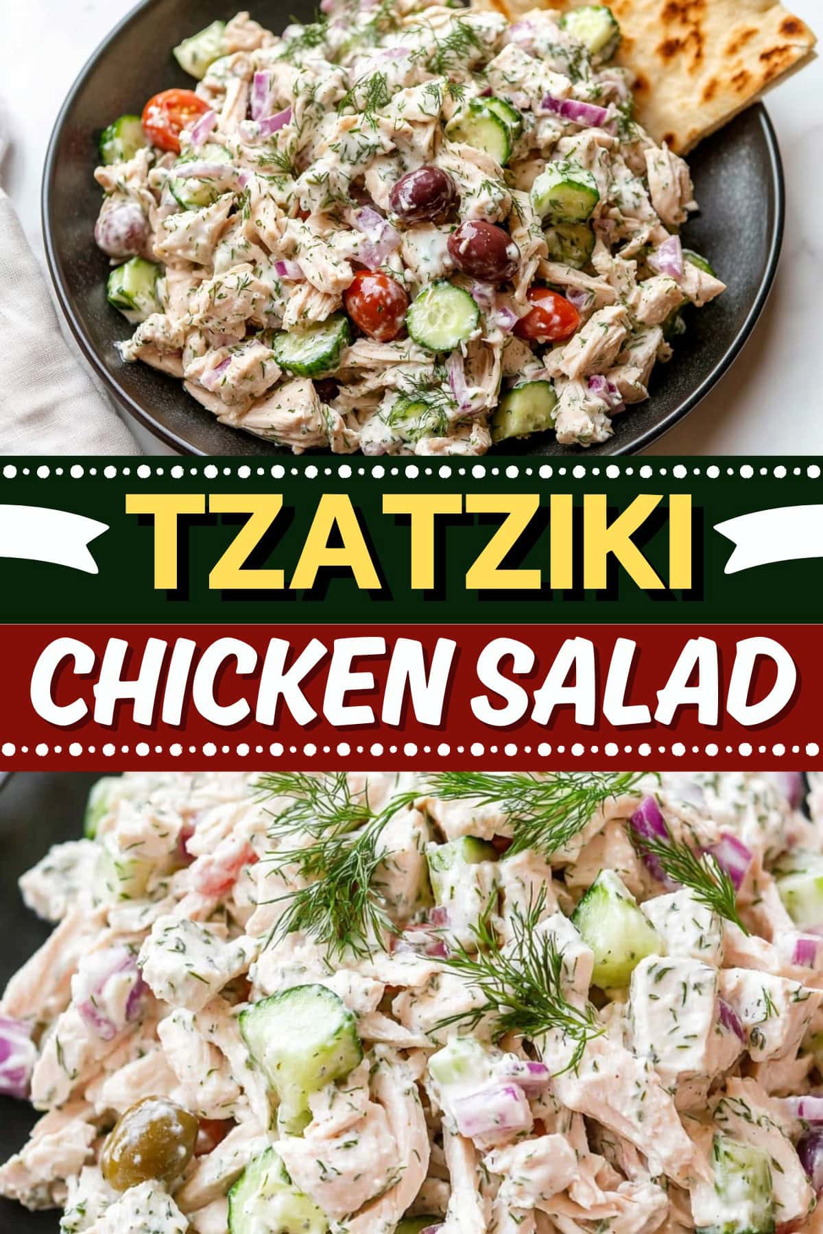 Tzatziki Chicken Salad - Insanely Good