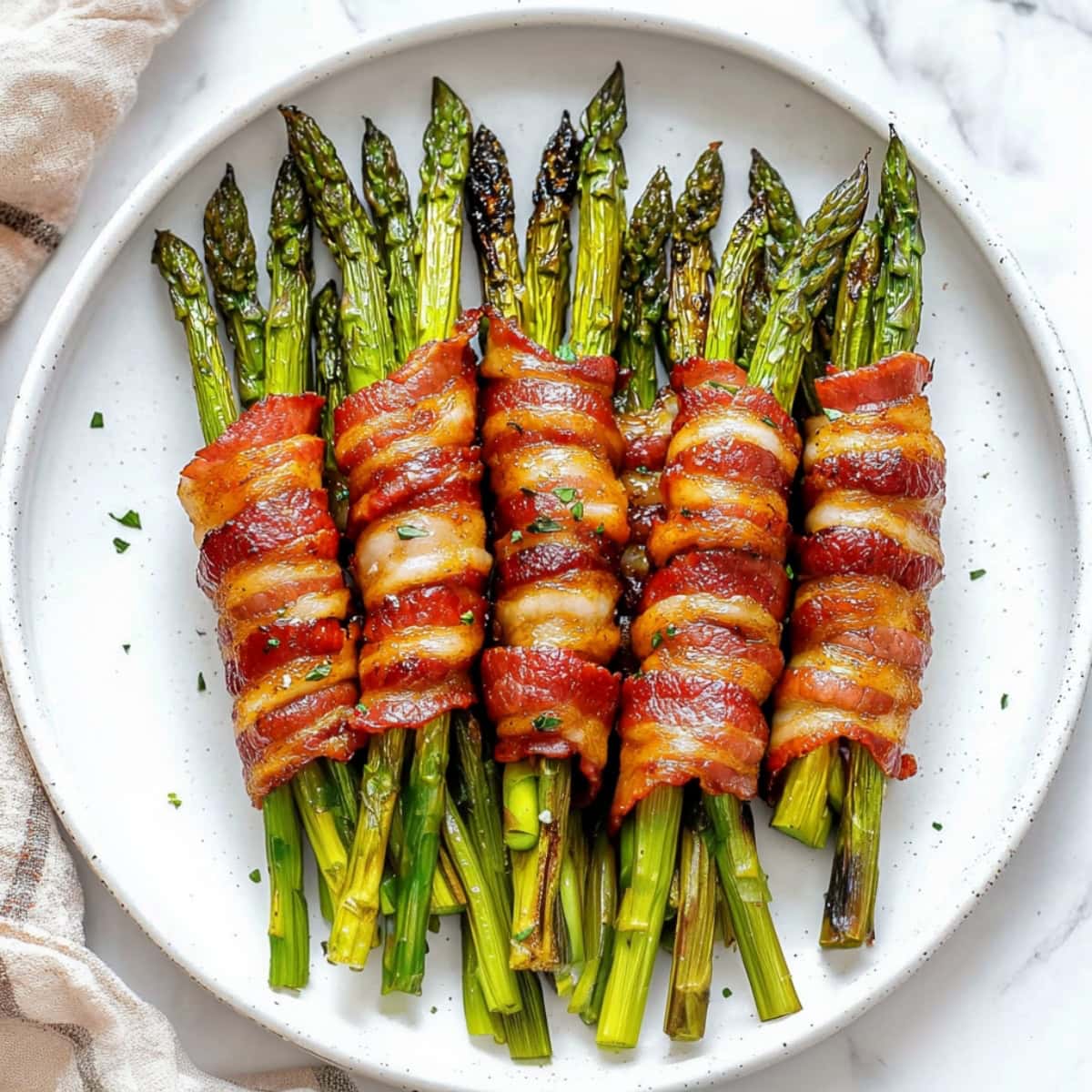 Bacon-Wrapped Asparagus - Insanely Good