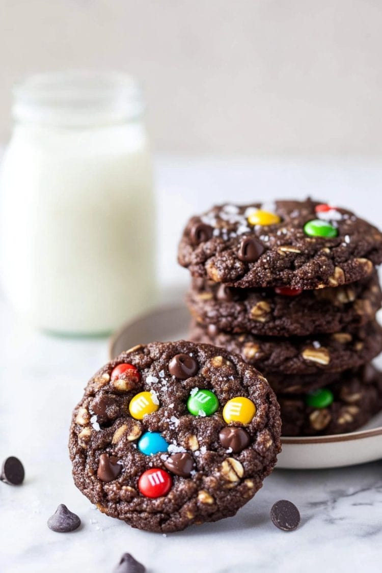 Chocolate Monster Cookies - Insanely Good