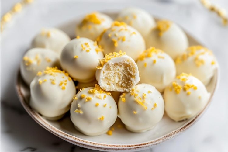Lemon Oreo Truffles - Insanely Good