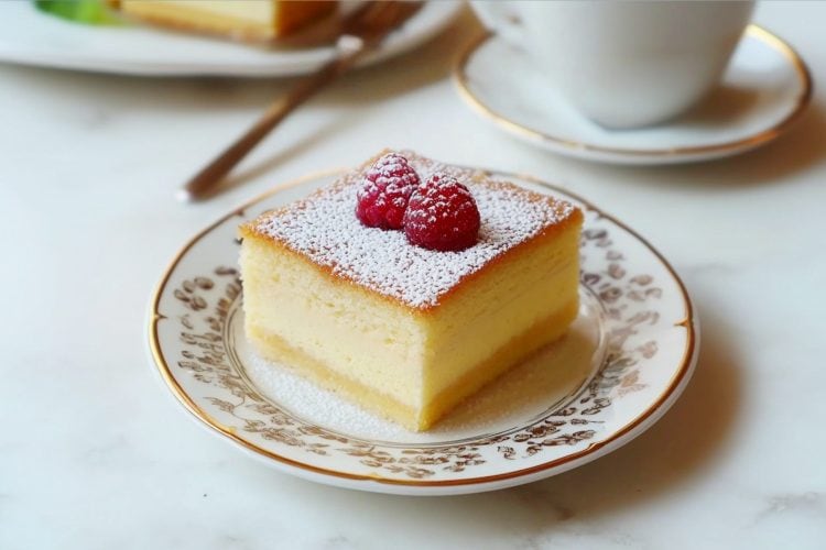 Magic Custard Cake Recipe - Insanely Good