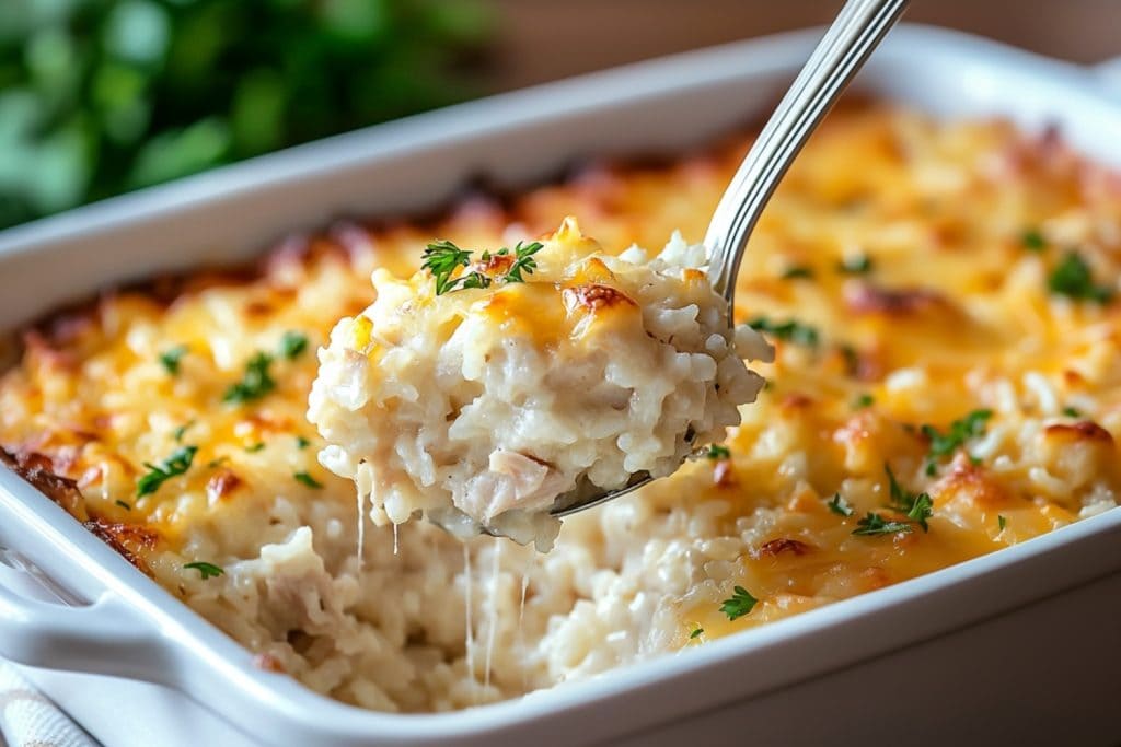 Angel Chicken and Rice Casserole - Insanely Good