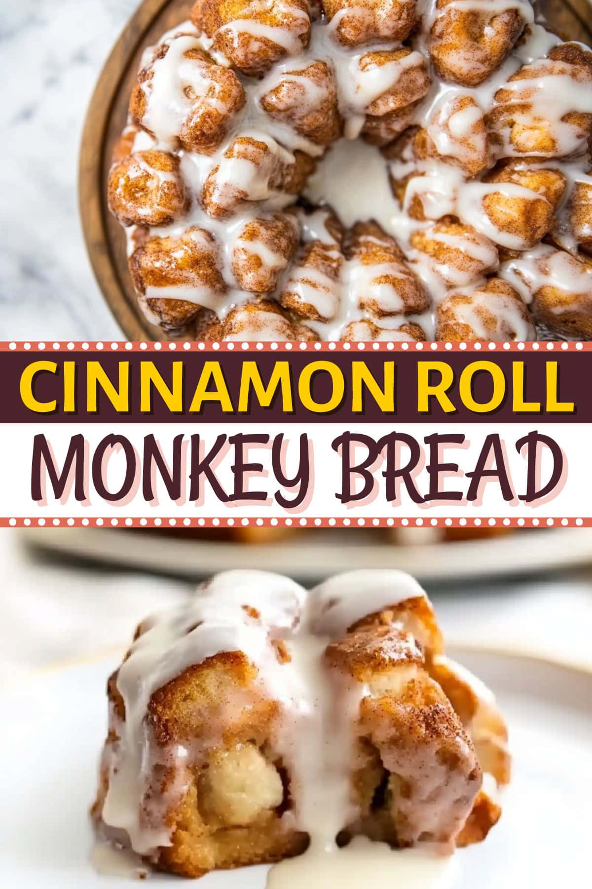 Cinnamon Roll Monkey Bread - Insanely Good
