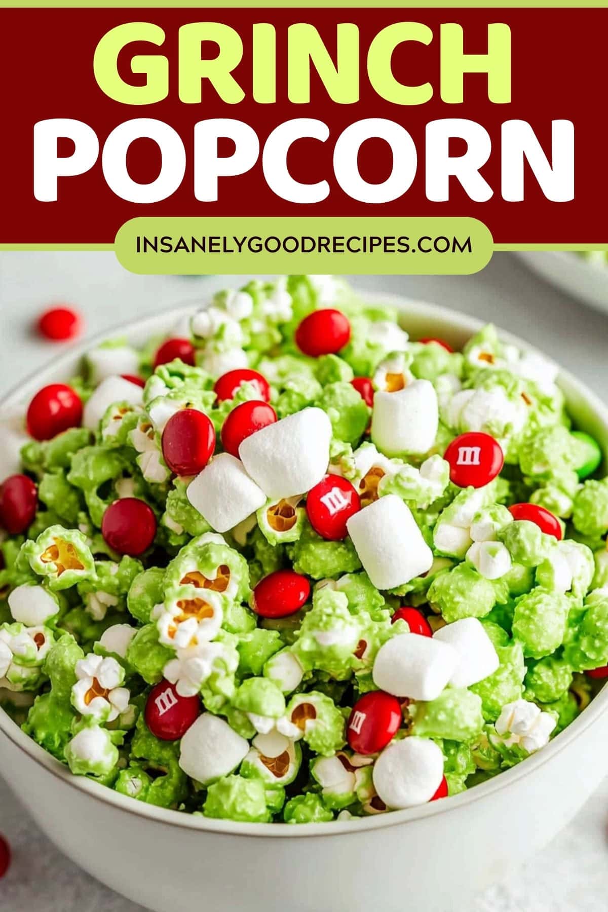 Grinch Popcorn - Insanely Good