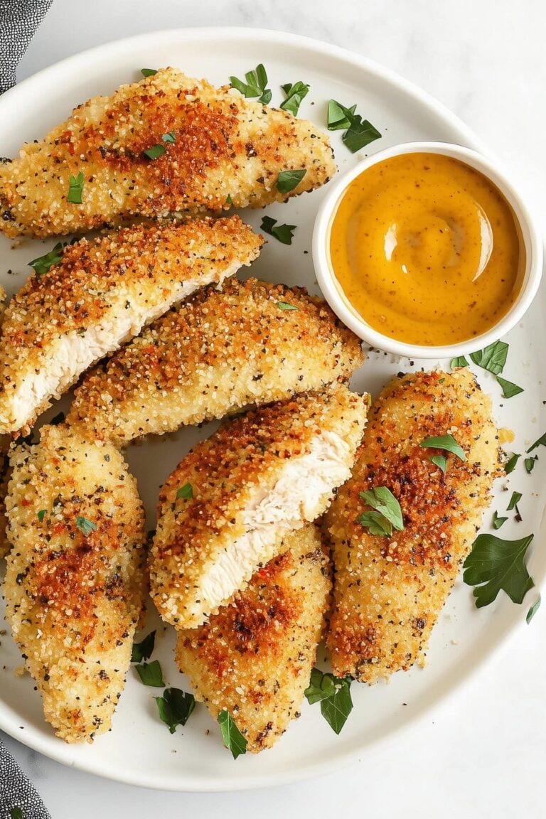 Parmesan Chicken Tenders - Insanely Good