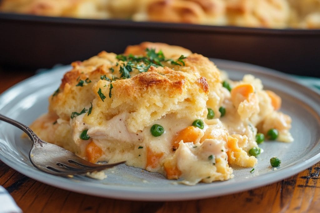 TikTok Cheddar Bay Biscuit Chicken Cobbler - Insanely Good