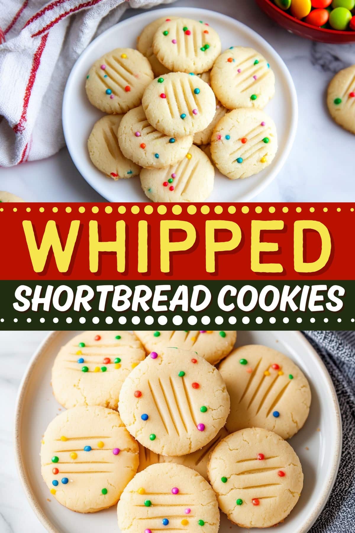Whipped Shortbread Cookies - Insanely Good