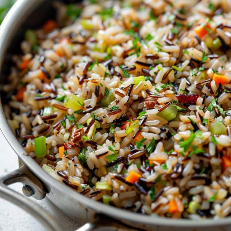 Wild Rice Pilaf - Insanely Good