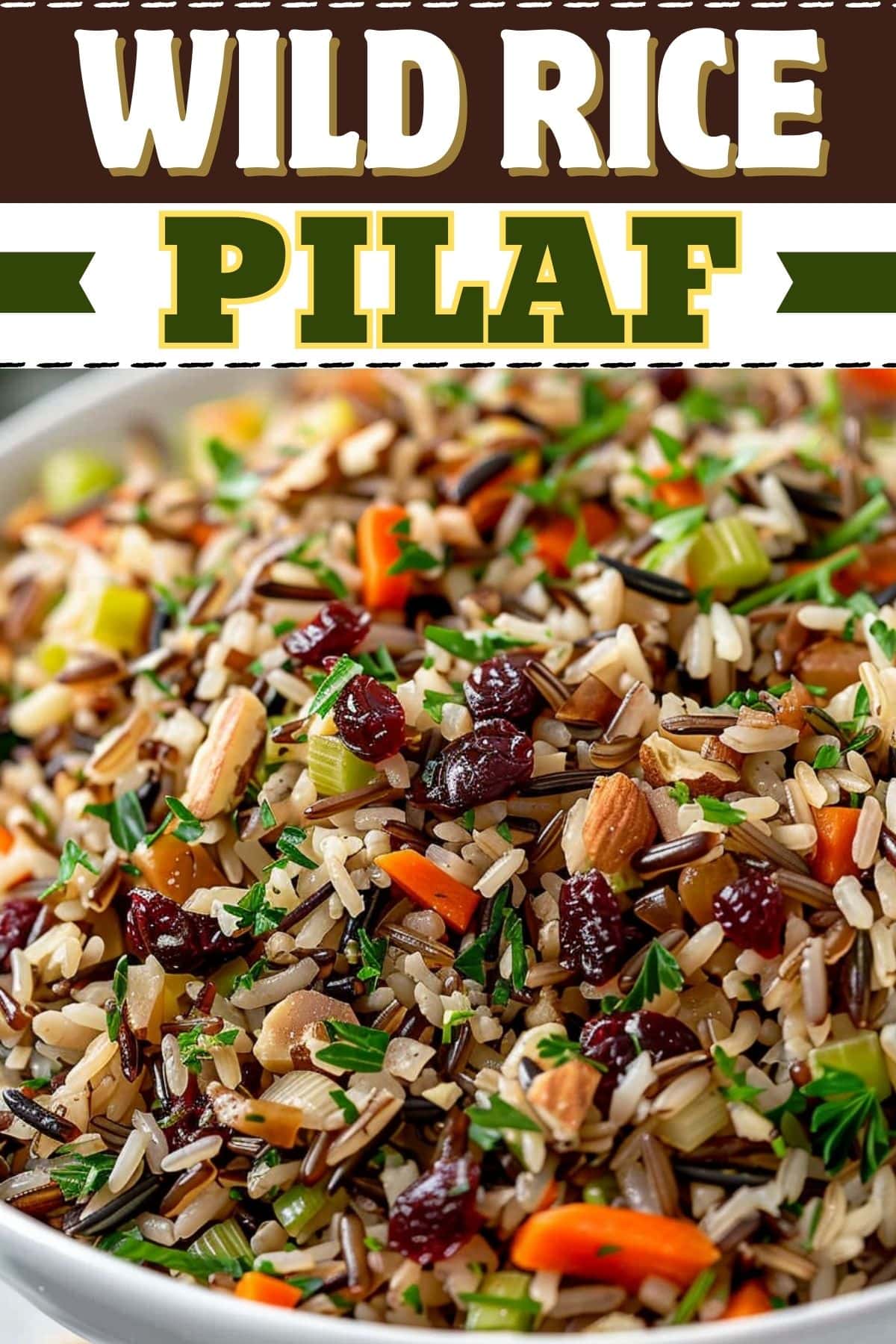 Wild Rice Pilaf - Insanely Good