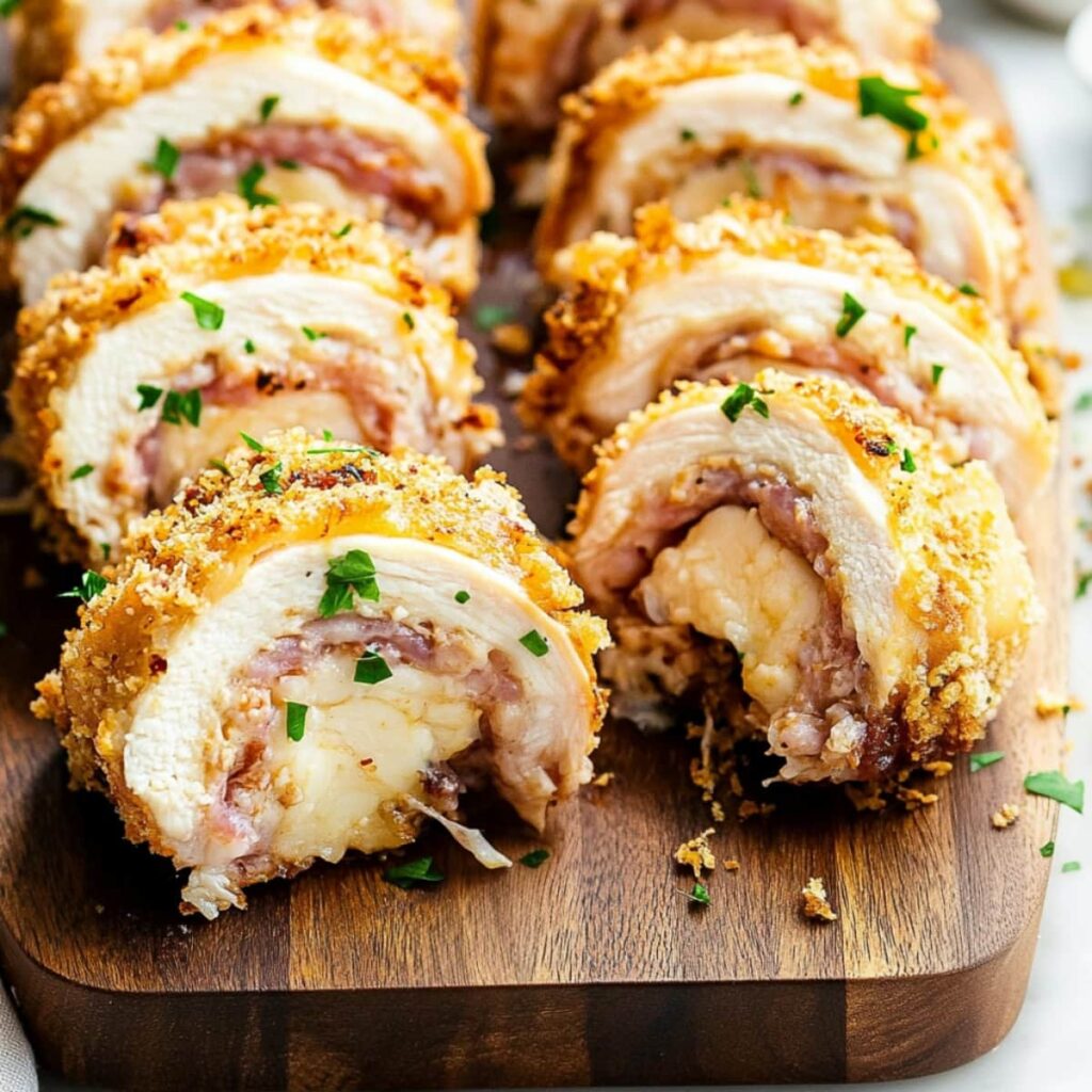 Chicken Cordon Bleu - Insanely Good