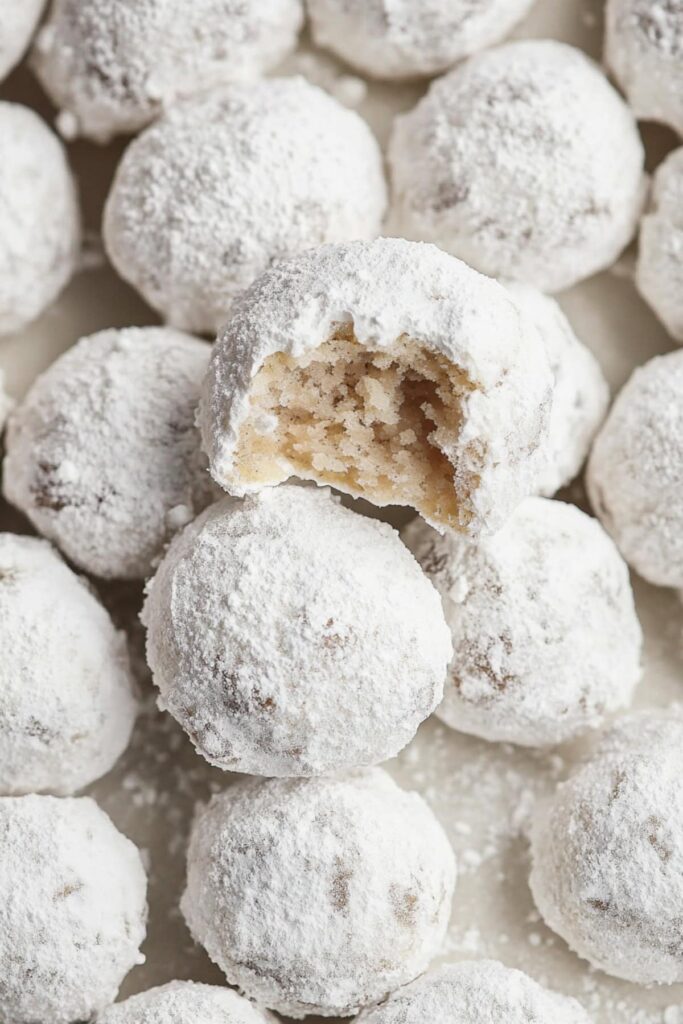 Pecan Snowball Cookies - Insanely Good