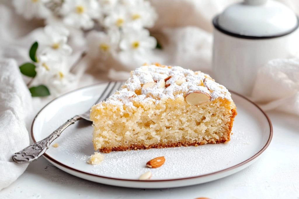 Easy Almond Cake Recipe - Insanely Good