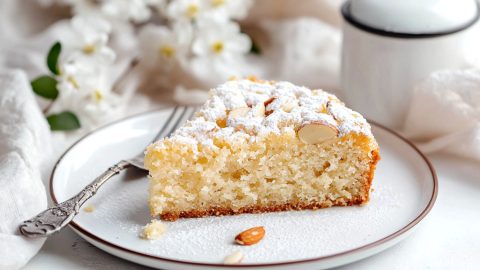 Easy Almond Cake Recipe - Insanely Good