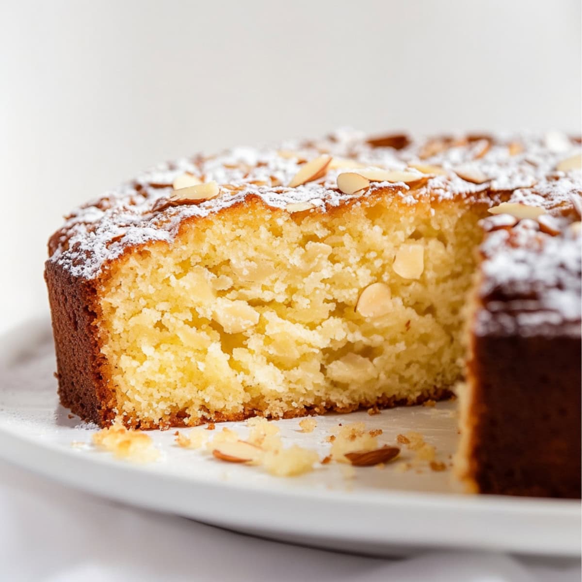 Easy Almond Cake Recipe - Insanely Good