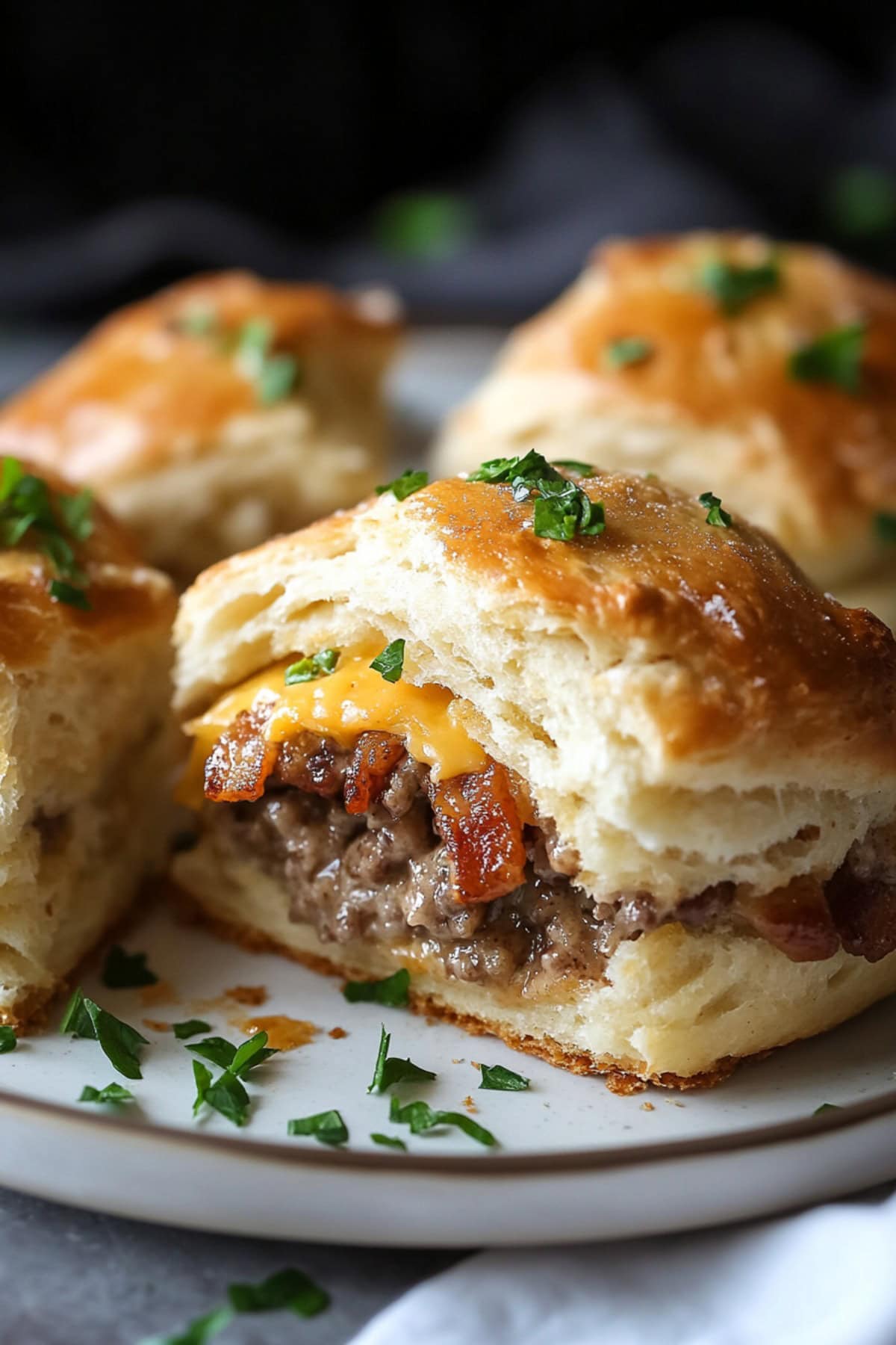 Bacon Cheeseburger Bombs - Insanely Good