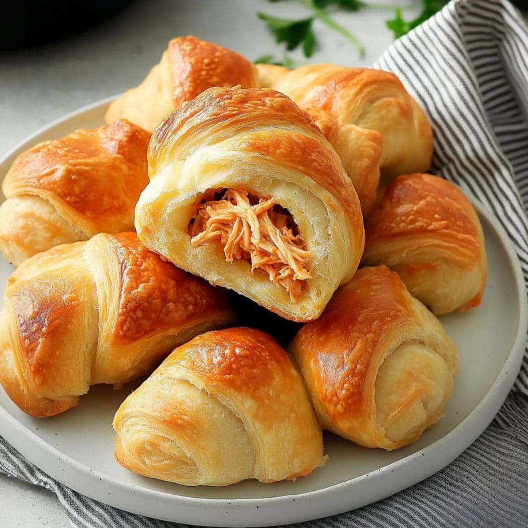 Buffalo Chicken Crescent Rolls - Insanely Good