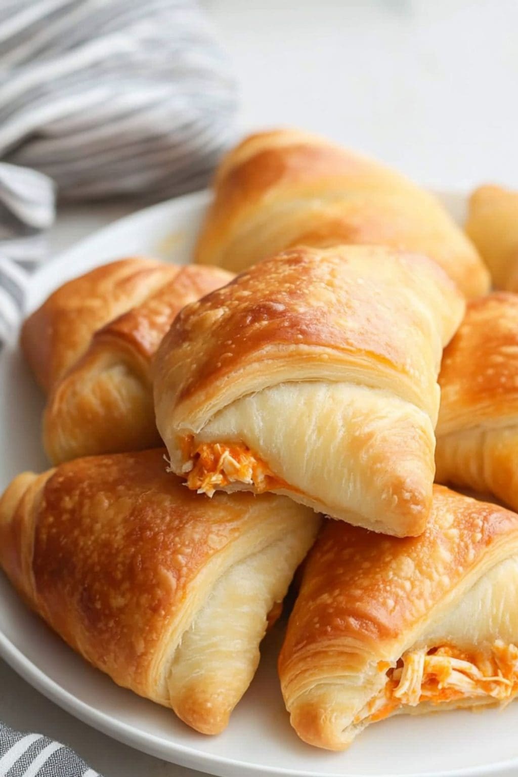 Buffalo Chicken Crescent Rolls - Insanely Good