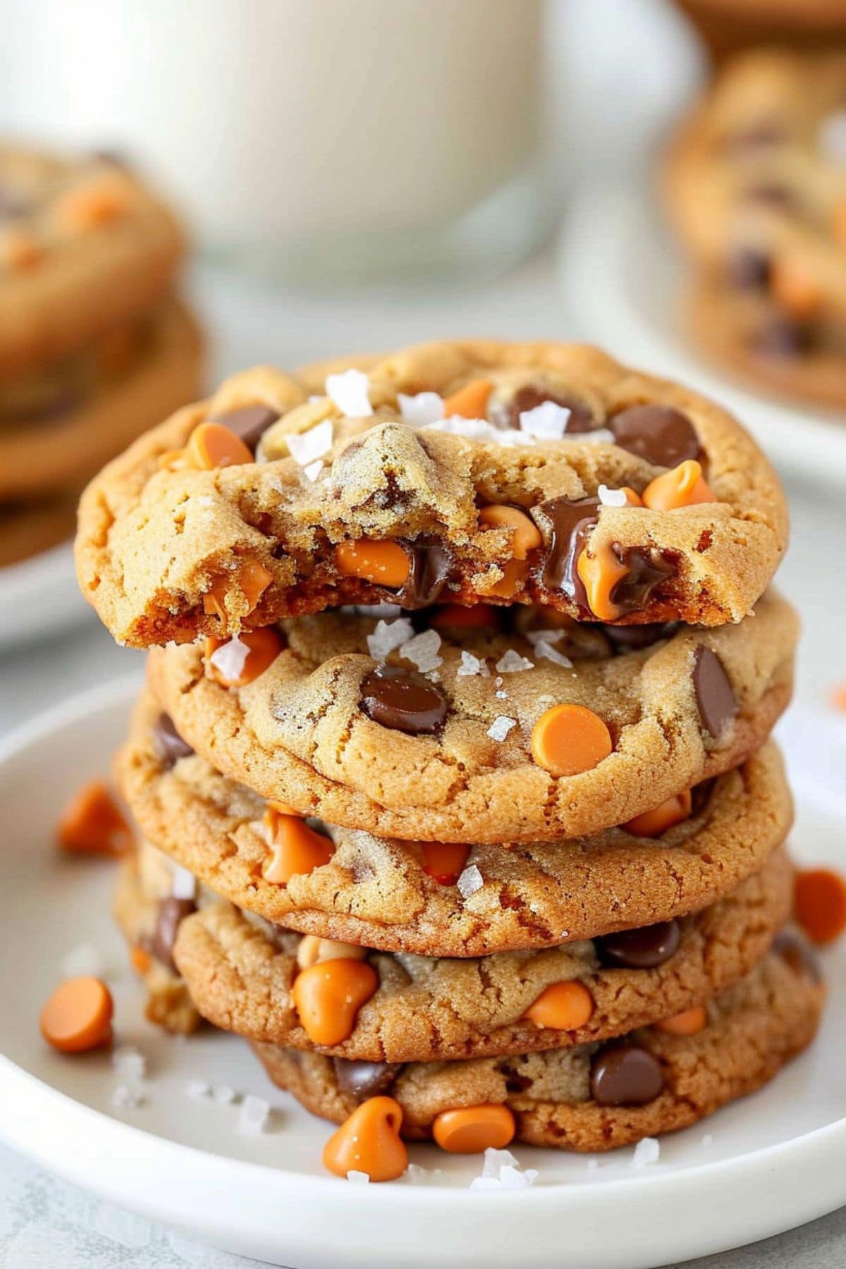 Butterscotch Chocolate Chip Cookies - Insanely Good